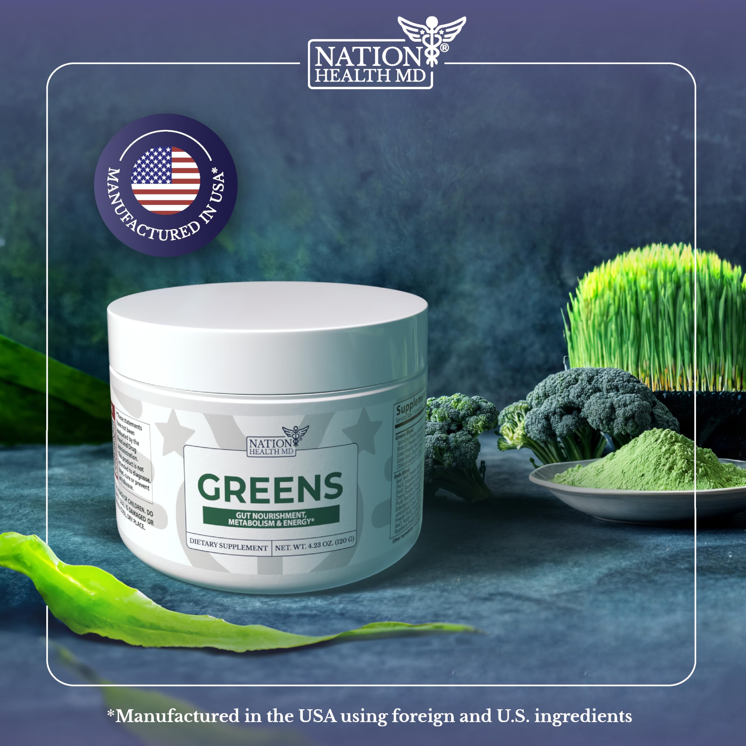 superfood spirulina with probiotics