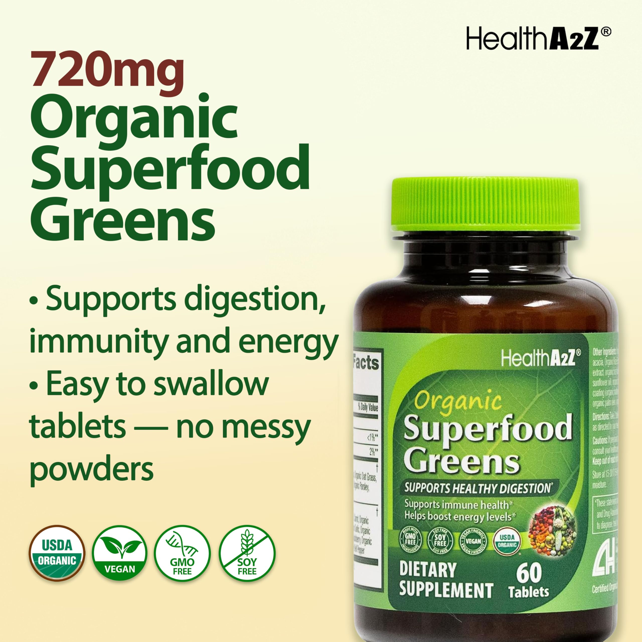 Superfood tablets for active lifestyles