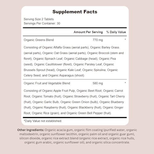 superfood tablets for balanced nutrition