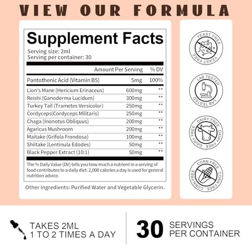 Superfood tincture for brain function