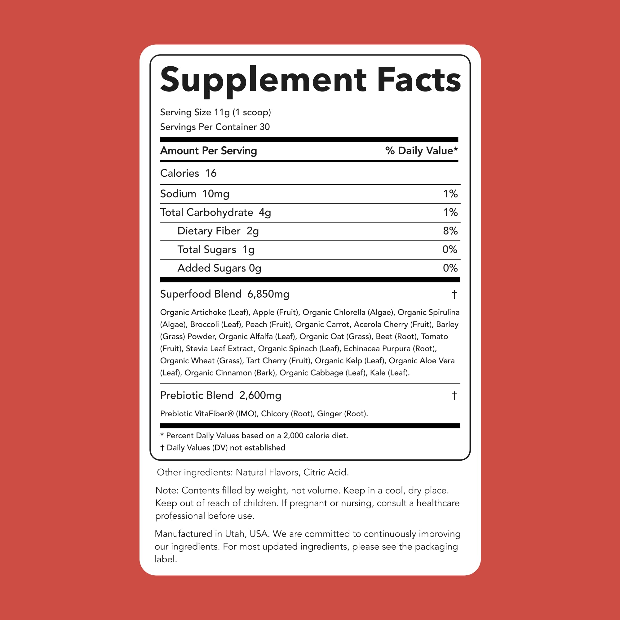 Superfoods for healthy lifestyle