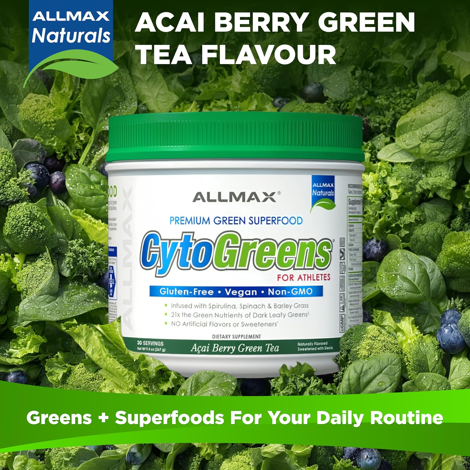superfoods greens powders for vitality