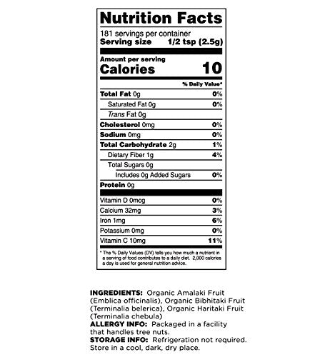 superfoods triphala for overall wellness