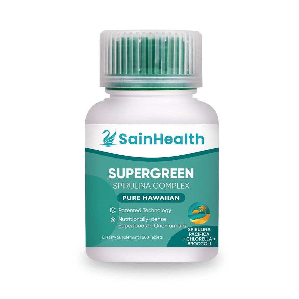 SuperGreen Spirulina Complex energy boost