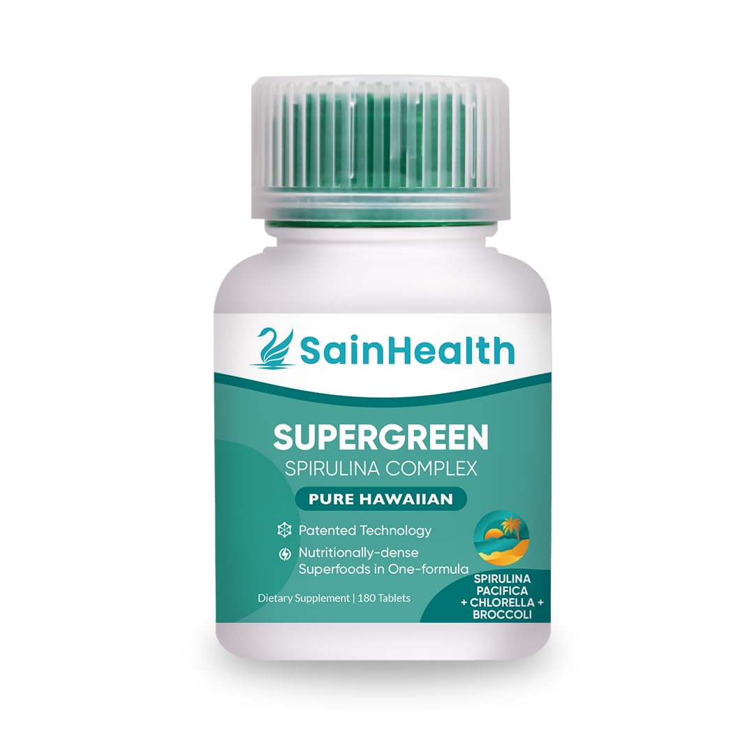 SuperGreen Spirulina Complex energy boost