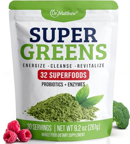 Supergreens blend for digestion
