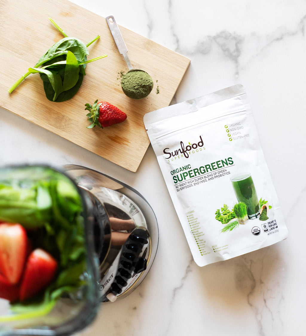 supergreens blend for immune support