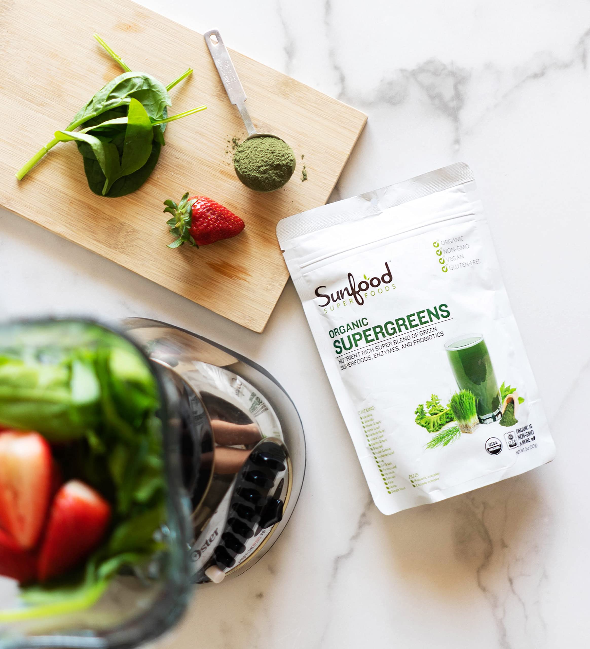 supergreens blend for immune support