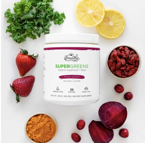 supergreens blended vitamin nutrition