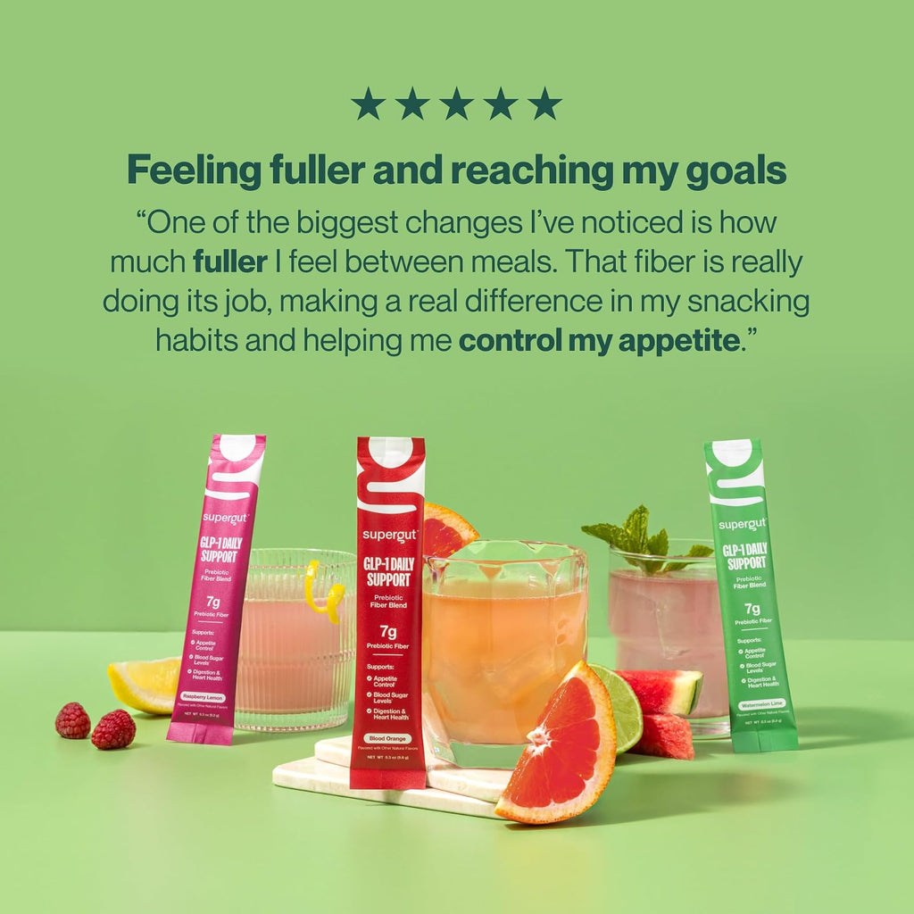 Supergut daily fiber for overall health