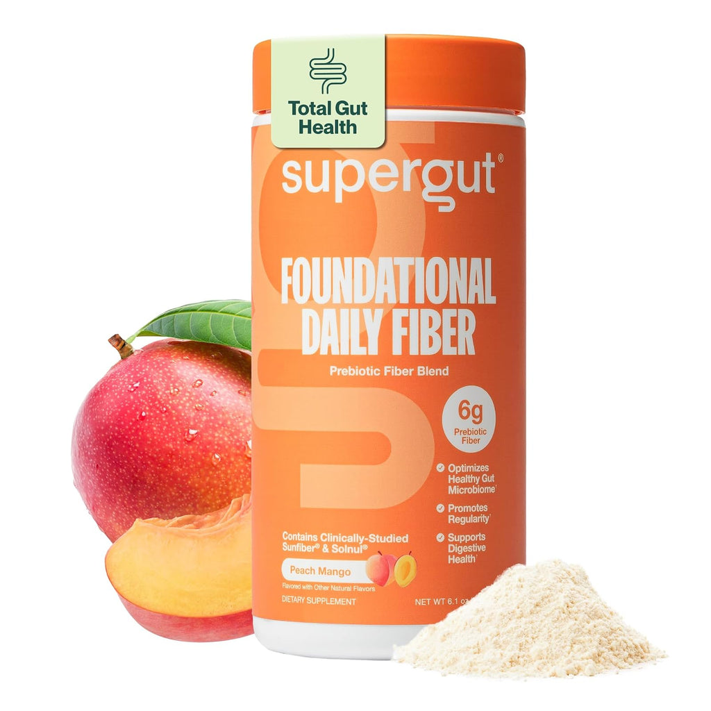 Supergut fiber powder for digestion