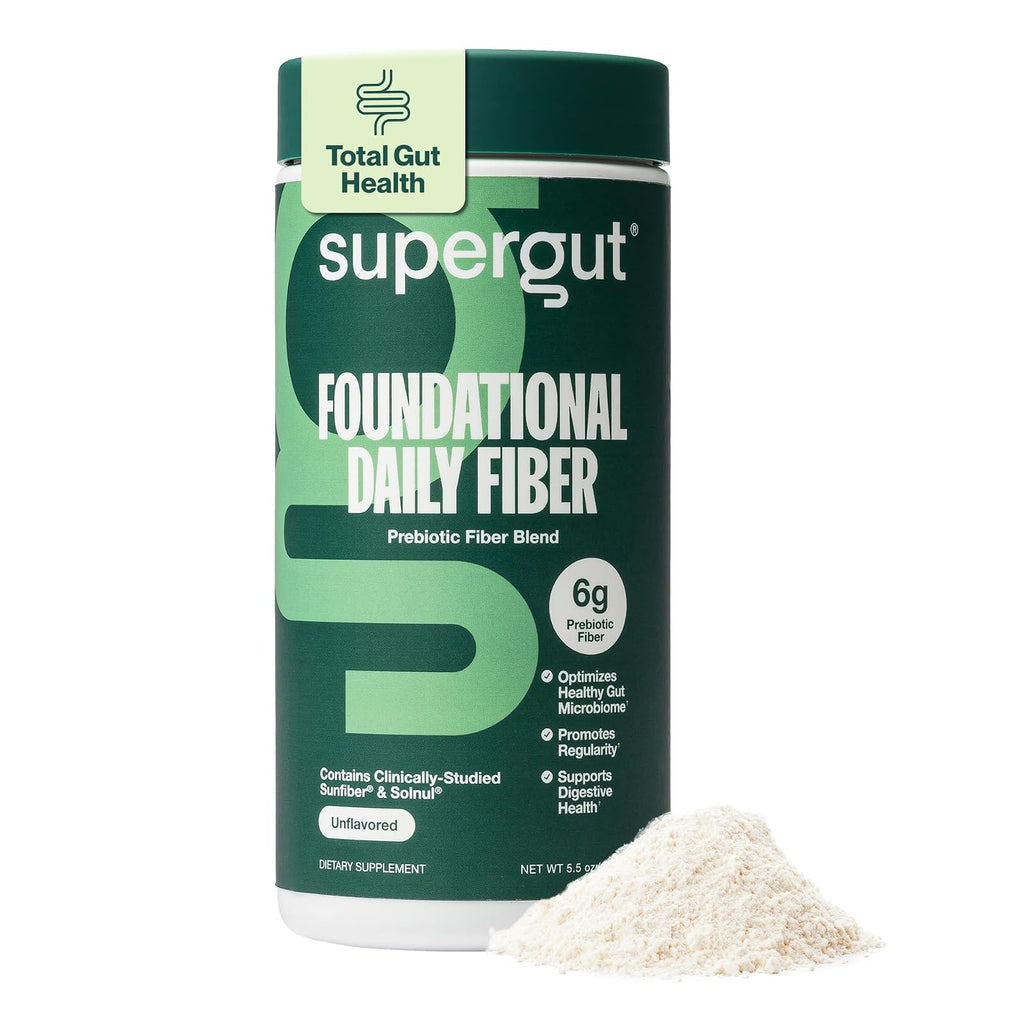 Supergut fiber powder for digestion