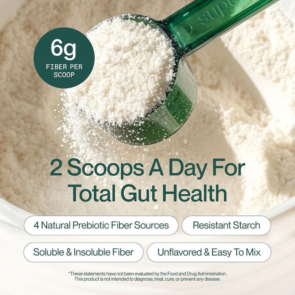 Supergut foundational fiber for wellness
