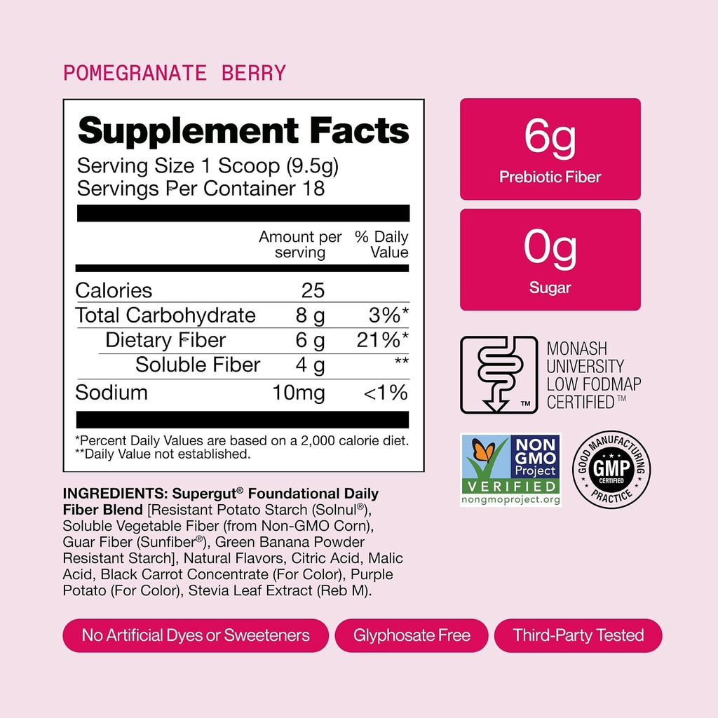Supergut pomegranate berry blend