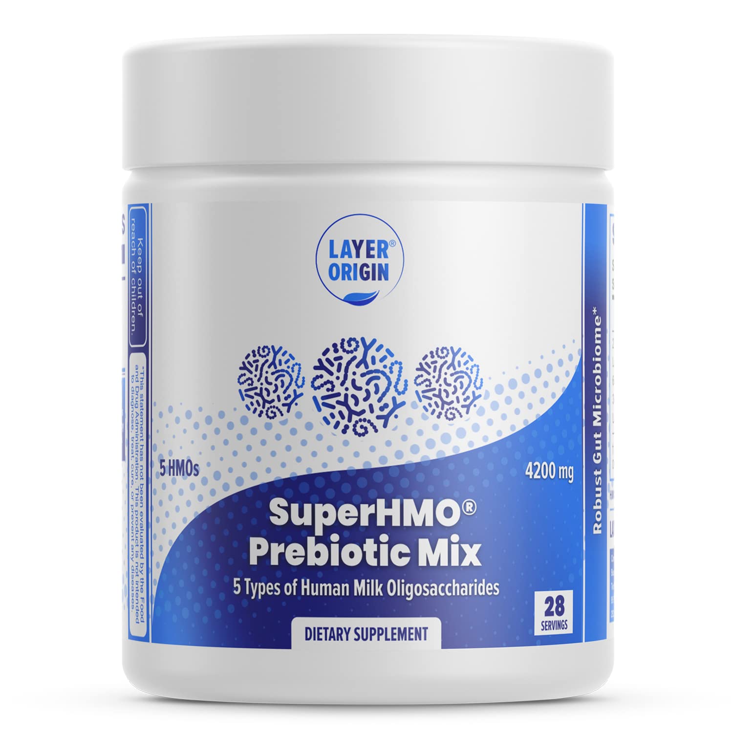 SuperHMO prebiotic fiber powder