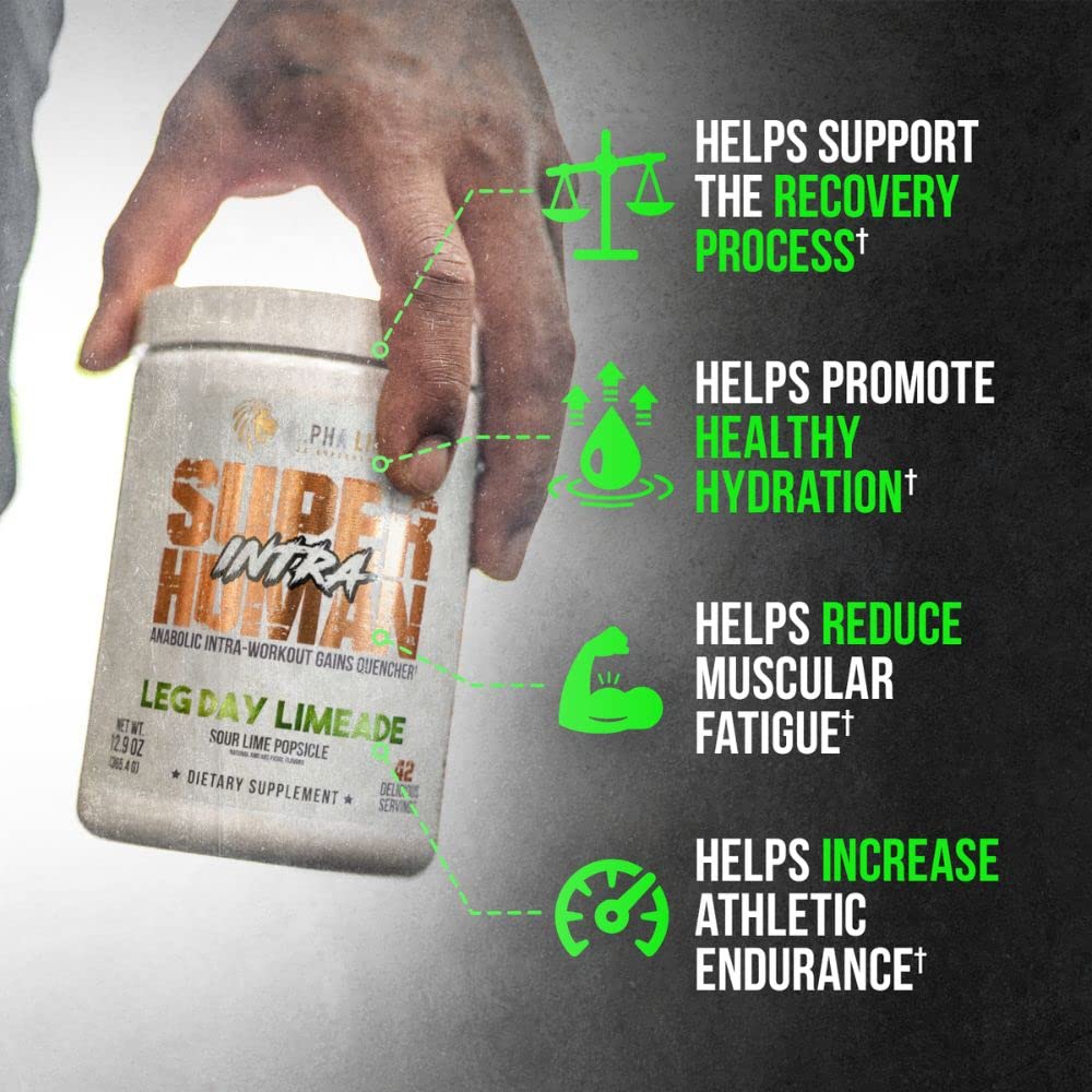 Superhuman amino acids for muscle recovery