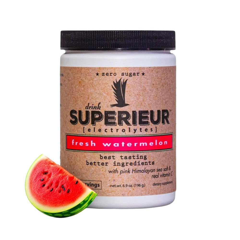 Superieur electrolyte powder for hydration