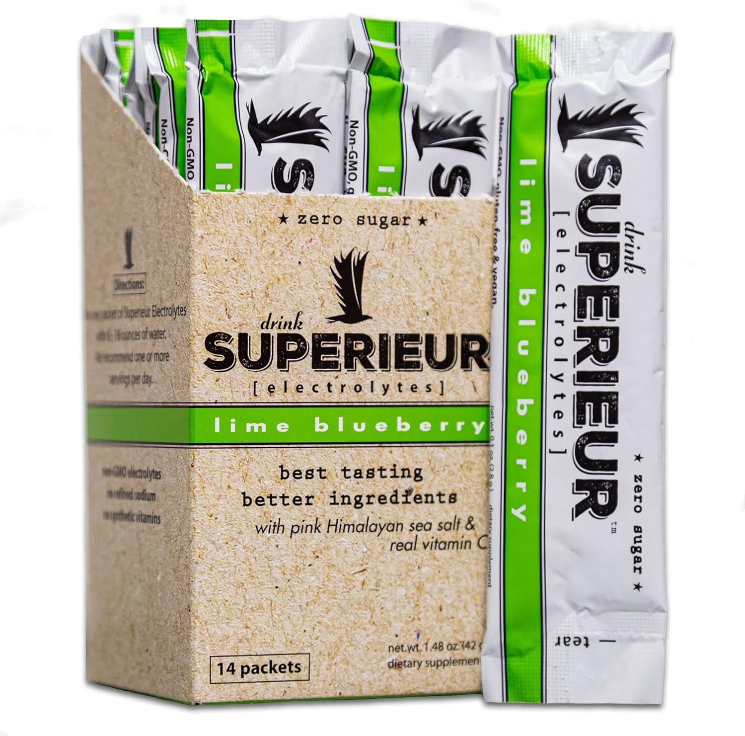 Superieur electrolyte powder for hydration