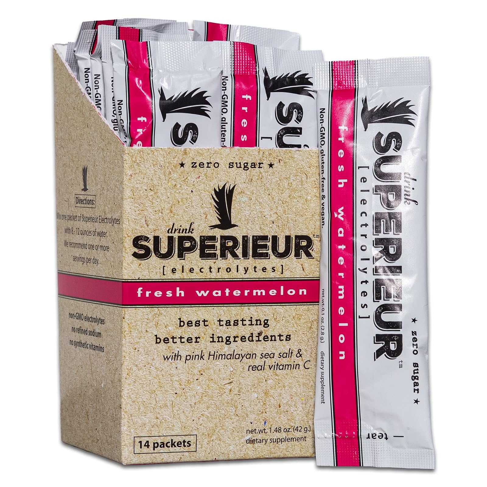 Superieur electrolyte powder watermelon flavour