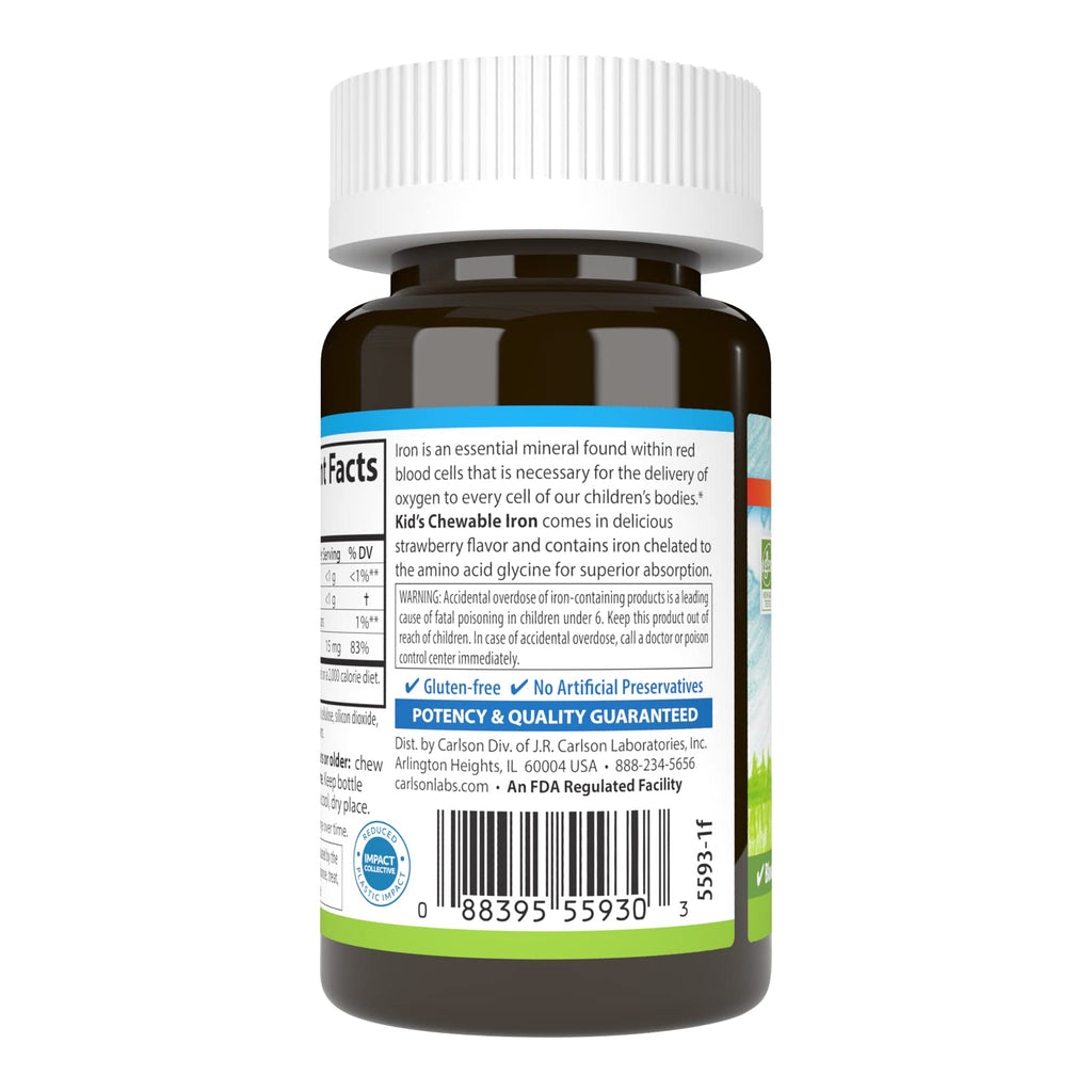 Superior absorption iron for children