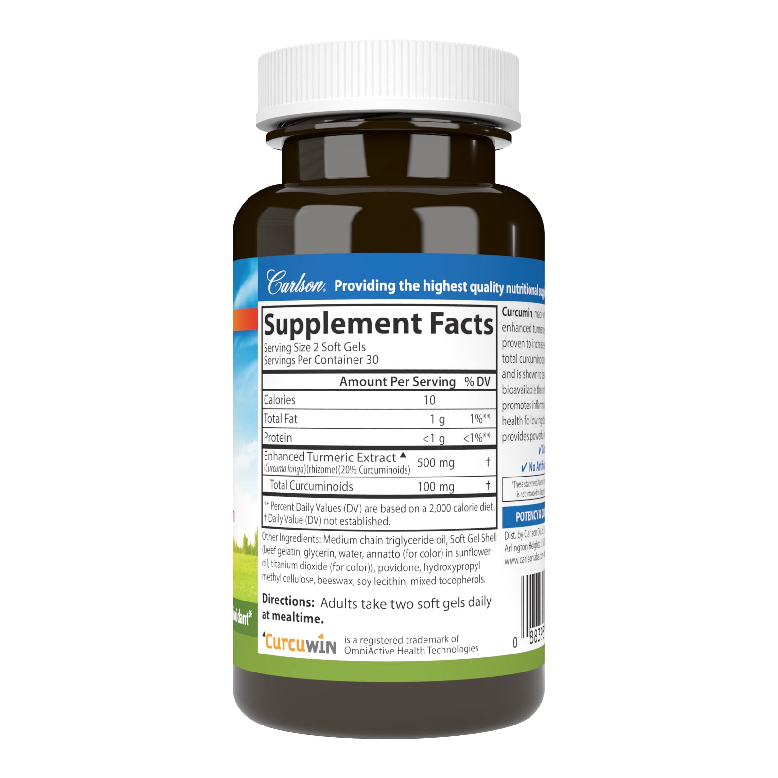 Superior absorption turmeric supplement