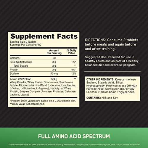 Superior Amino 2222 for muscle recovery