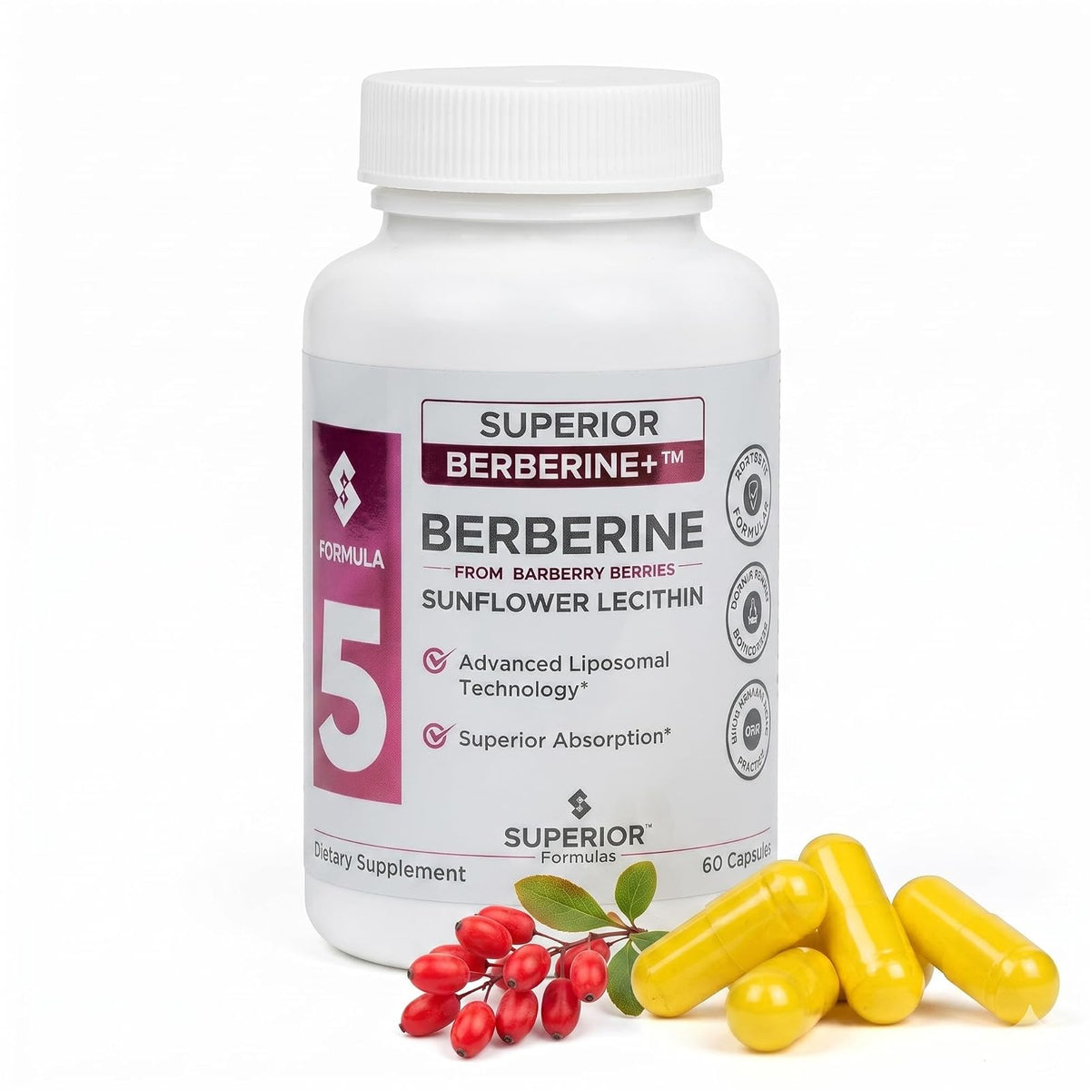 Superior Formulas Berberine+ health benefits