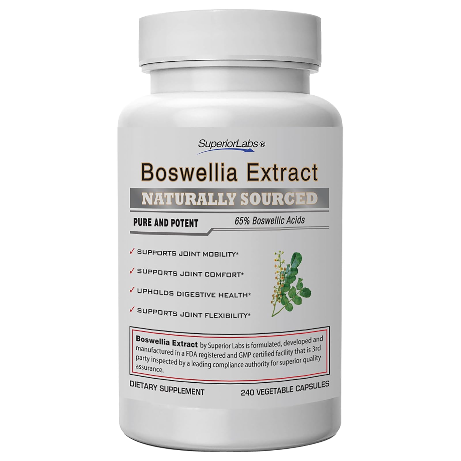 Superior Labs Boswellia Serrata capsules