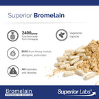 Superior Labs Bromelain for inflammation relief