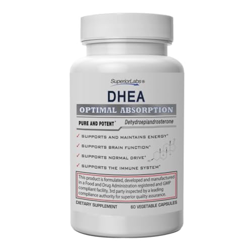 Superior Labs DHEA 100 mg capsules