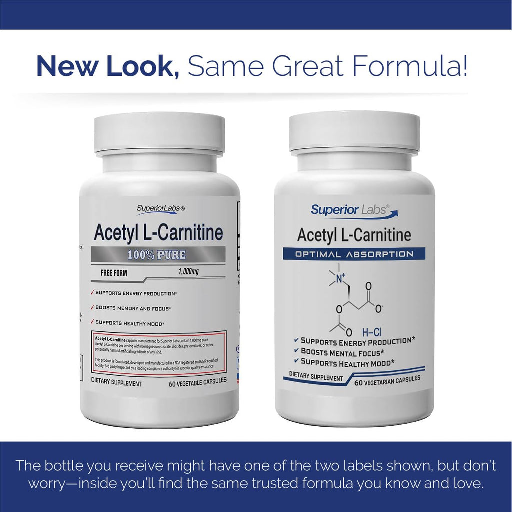 Superior Labs l-carnitine for fat metabolism