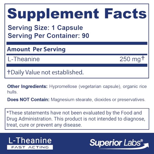 Superior Labs l-theanine for focus