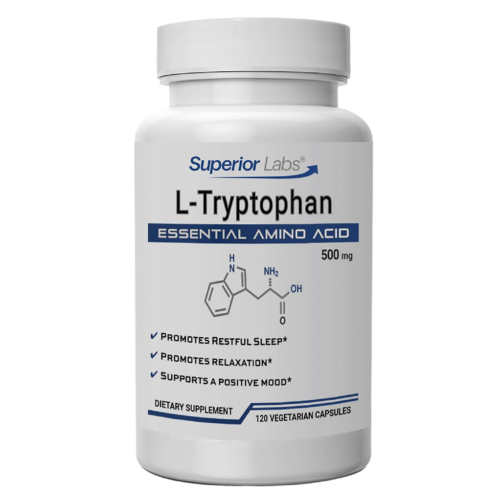 Superior Labs L-Tryptophan capsules