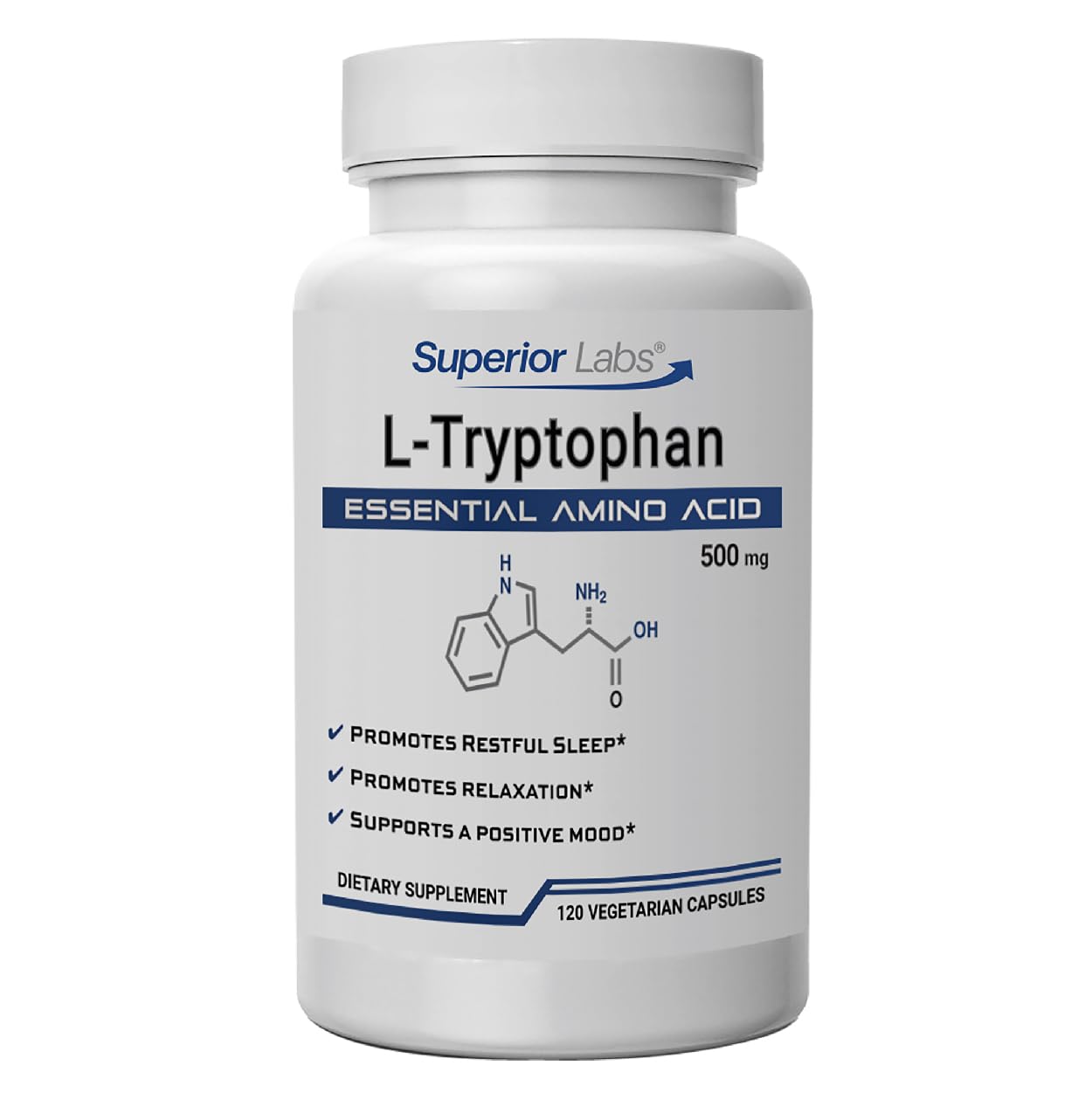Superior Labs L-Tryptophan capsules