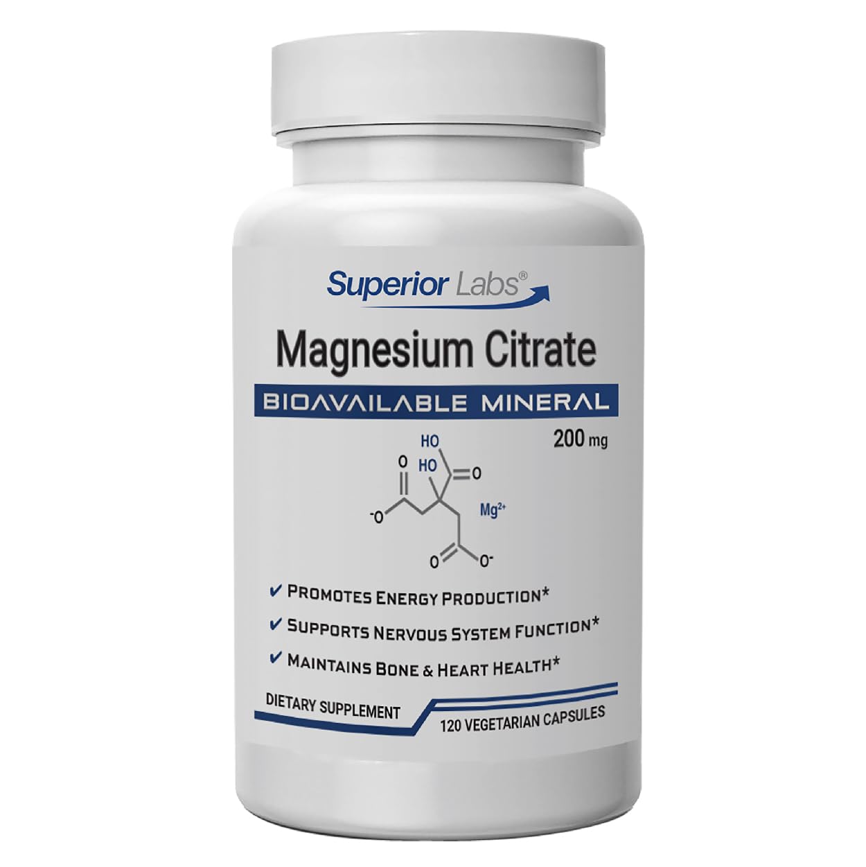 Superior Labs magnesium citrate capsules