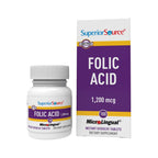 Superior Source folic acid tablets