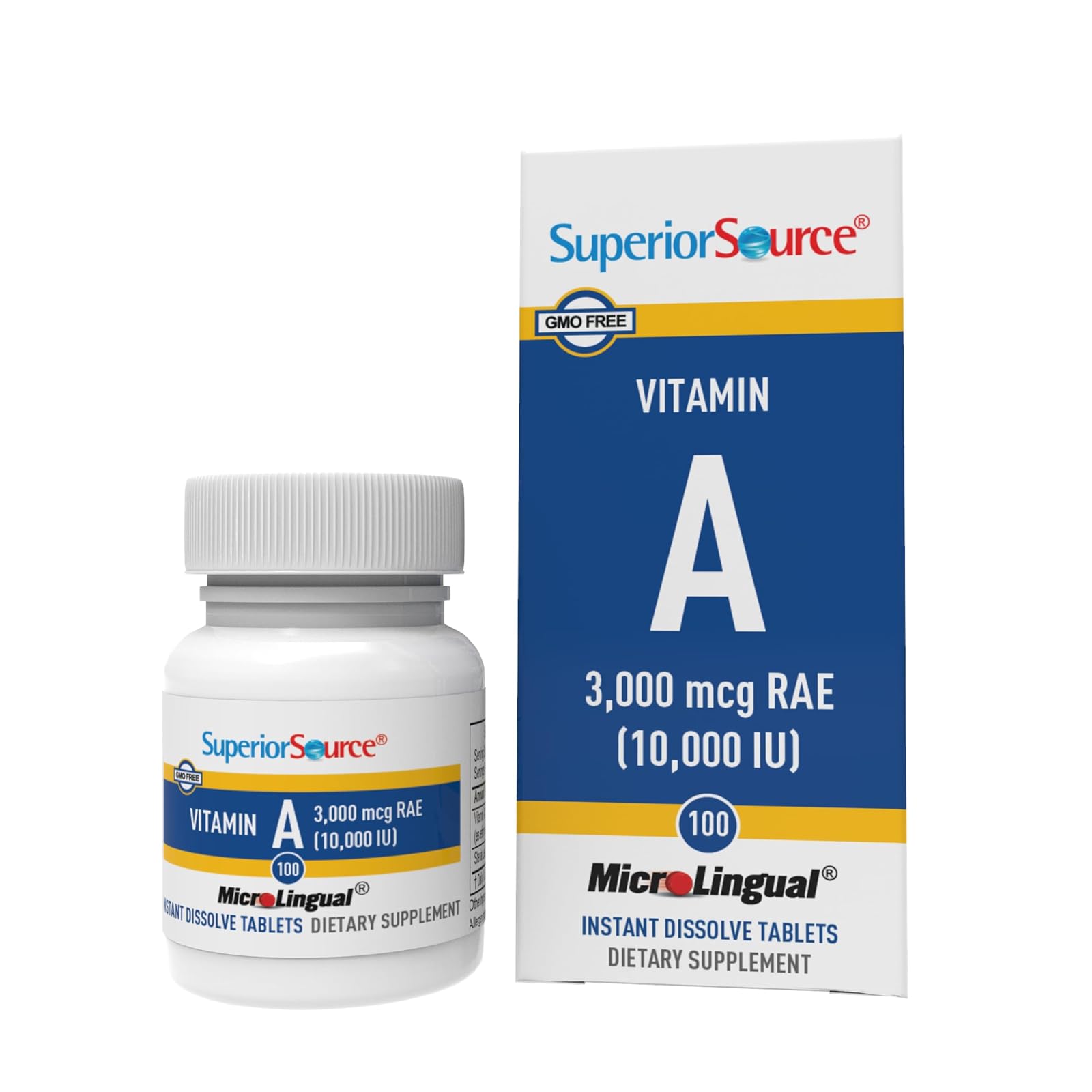 Superior Source Vitamin A sublingual tablets