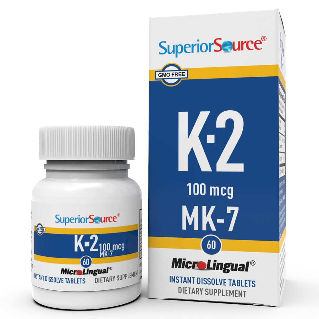 Superior Source vitamin K2 MK-7 tablets