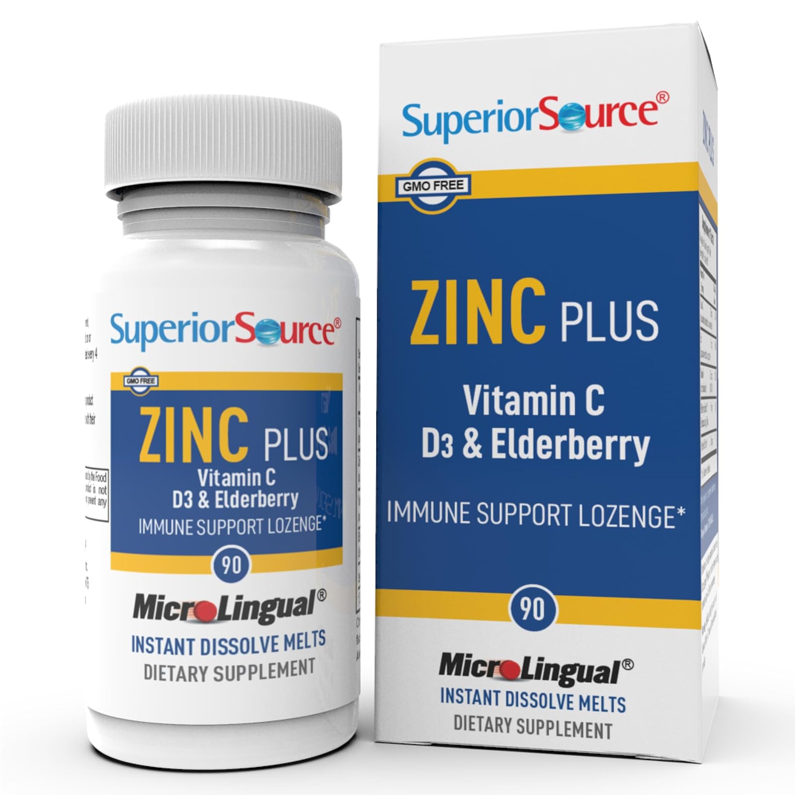 Superior Source zinc instant dissolve tablets