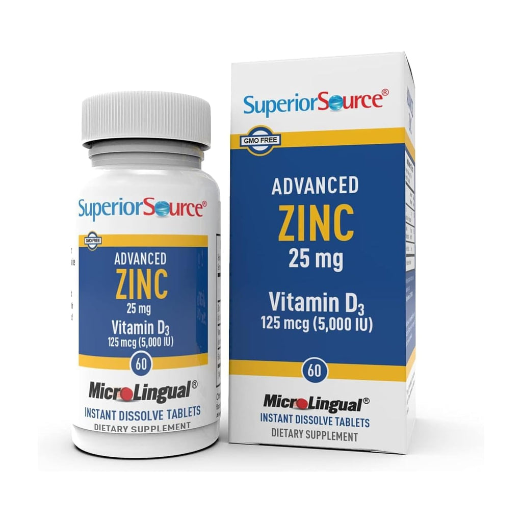 Superior Source zinc tablets for immunity