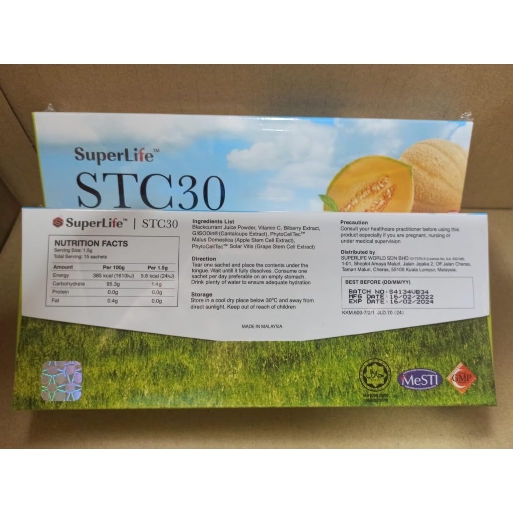 Superlife STC30 multivitamin for overall health