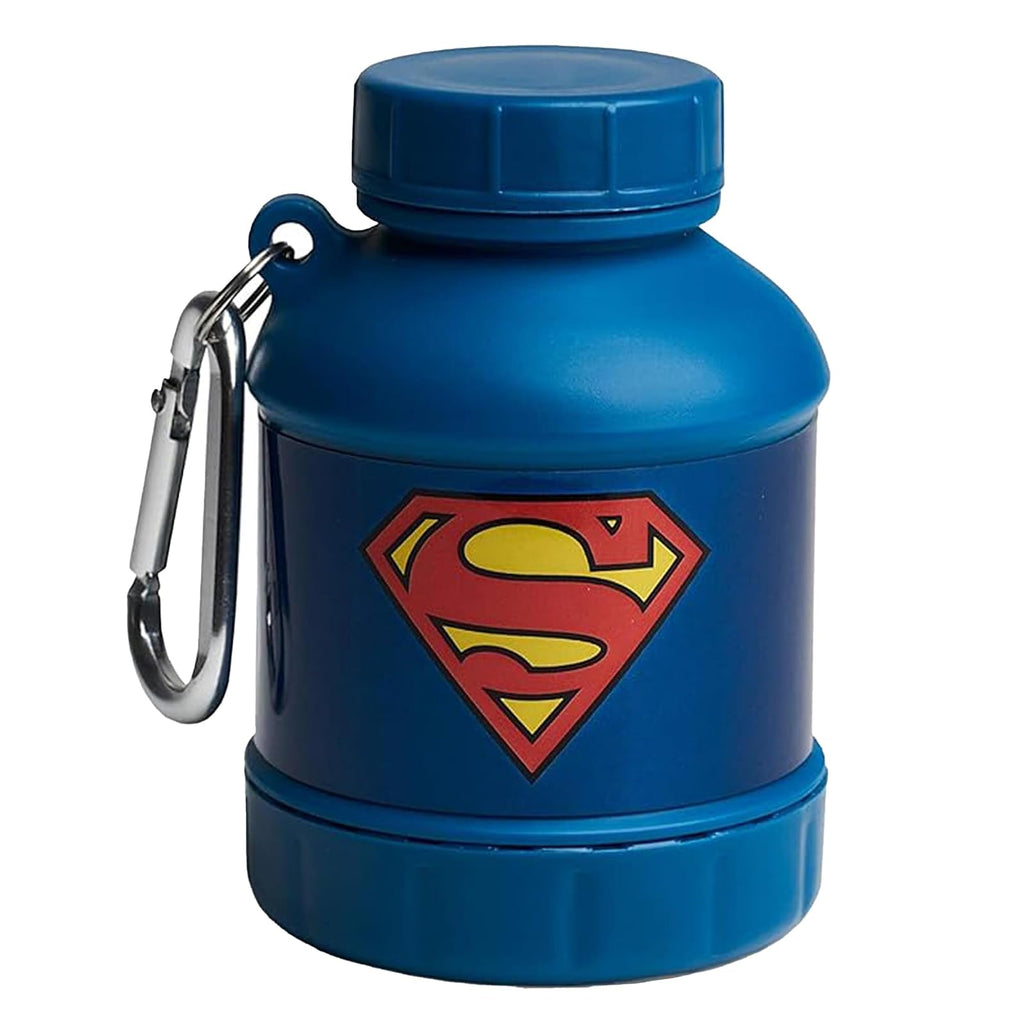 Superman whey protein shaker bottle