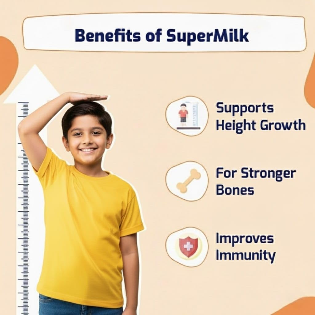 Supermilk blended vitamin drink benefits
