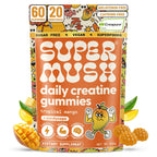 SuperMush Daily Creatine Gummies for energy