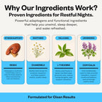 SuperMush daily sleep blend benefits