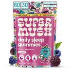 SuperMush Daily Sleep Gummies for restful nights
