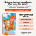 SuperMush gummies support workout endurance