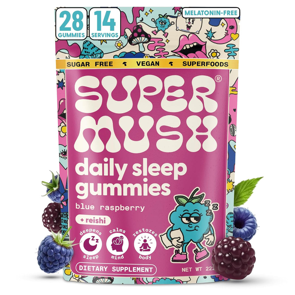 SuperMush sleep gummies for relaxation