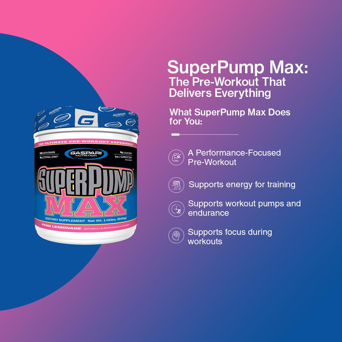SuperPump MAX pre-workout formula