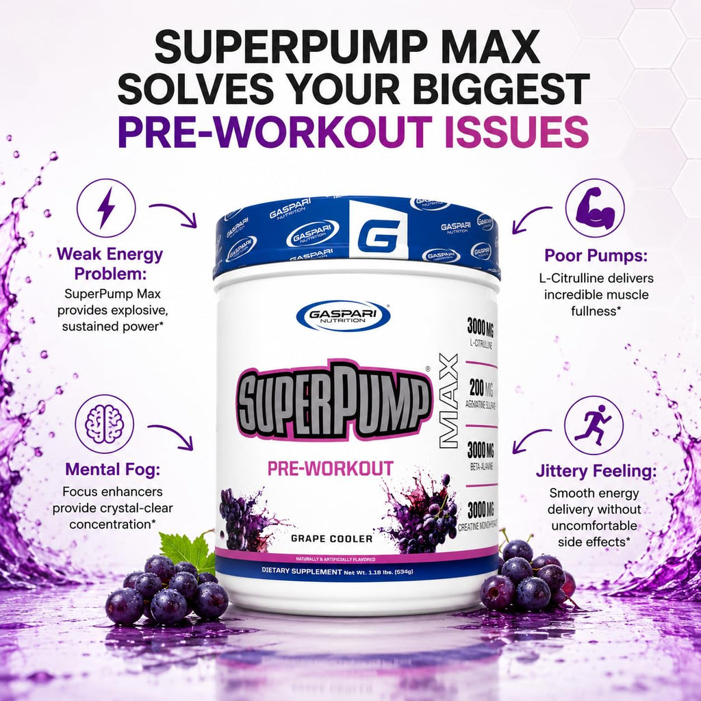 SuperPump MAX pre-workout powder reviews